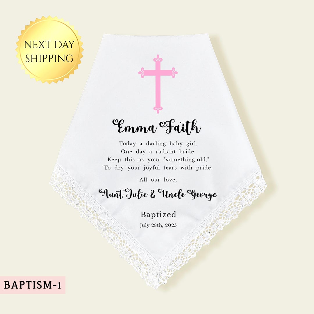 Baptism Gift for Baby Girl, Christening Gifts, Gift for Goddaughter ...