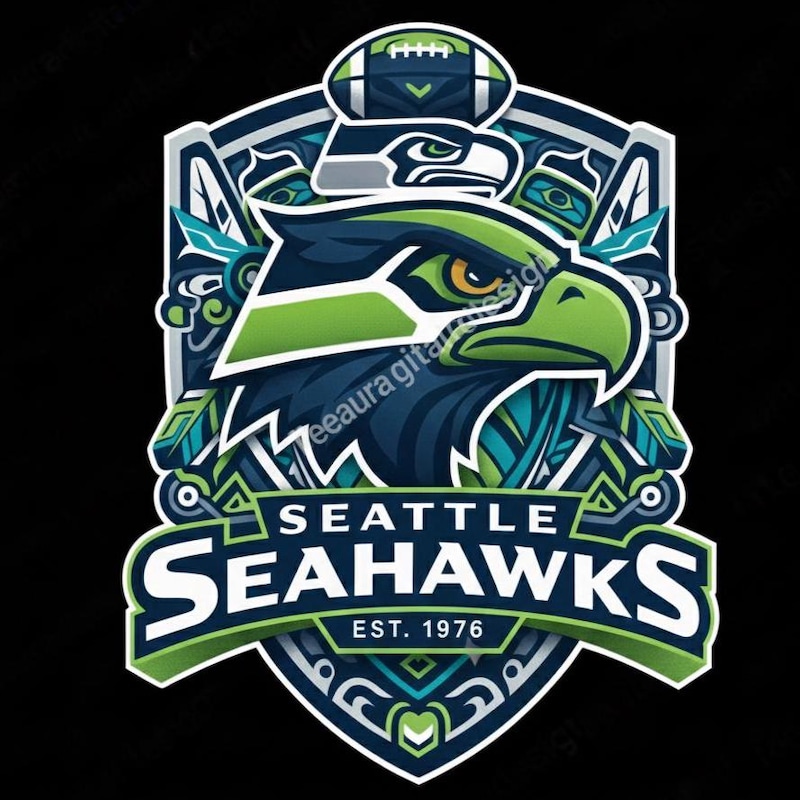 Seattle Sea Hawks Nfl - Etsy