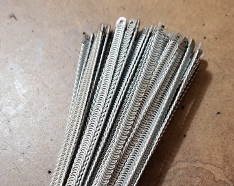 White Steel Corset Boning 1/4 Wide 9 to 13.5 Made in the USA - Etsy