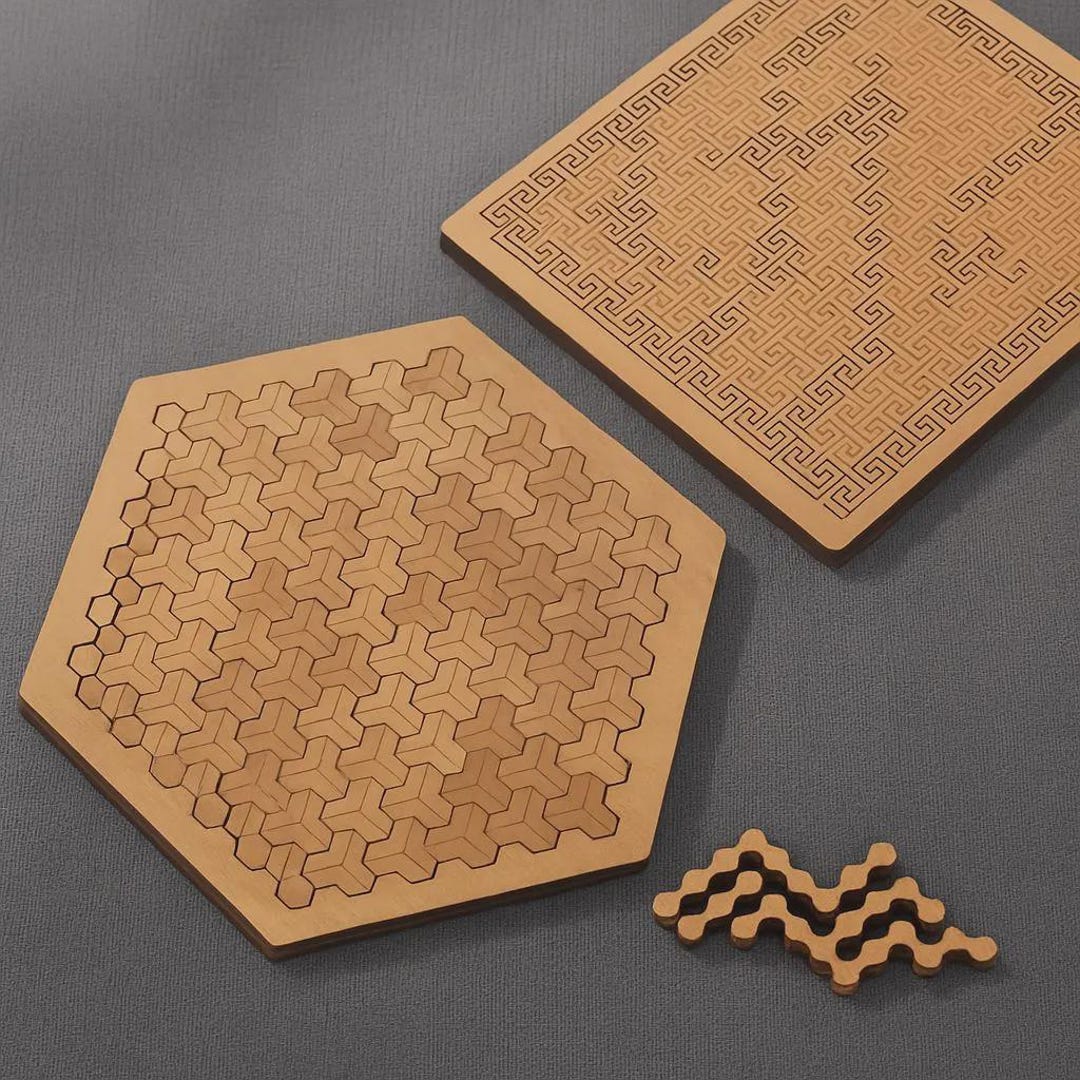 Wooden Impossible Puzzle – Brain Teaser IQ Gift - Etsy