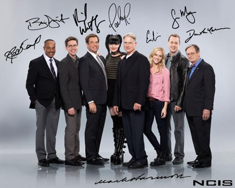 NCIS Cast Signed Photo, TV Show Fan Memorabilia, Autographed Actor ...