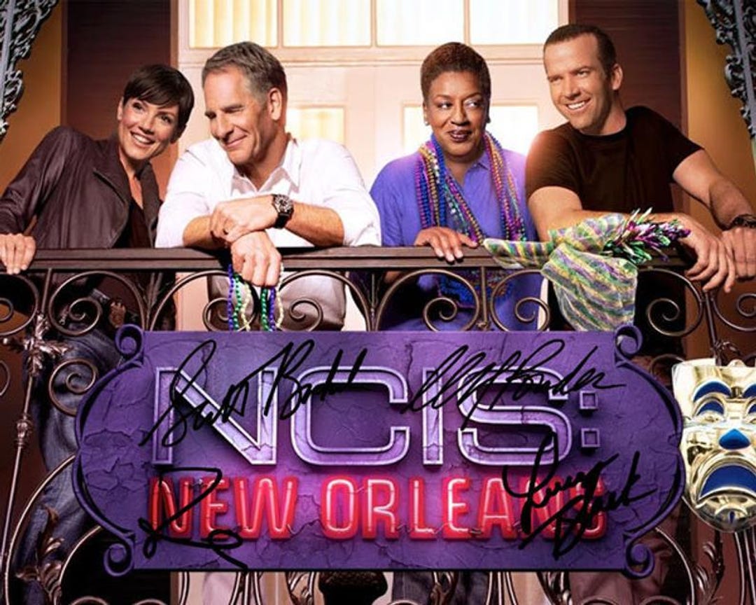 NCIS New Orleans Autographed Cast Photo, Crime Drama TV Show, Scott ...