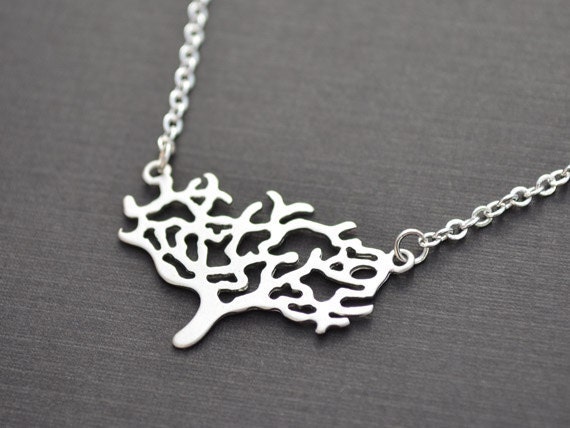 Tree Necklace Pendant Necklace Family Necklacemother - Etsy