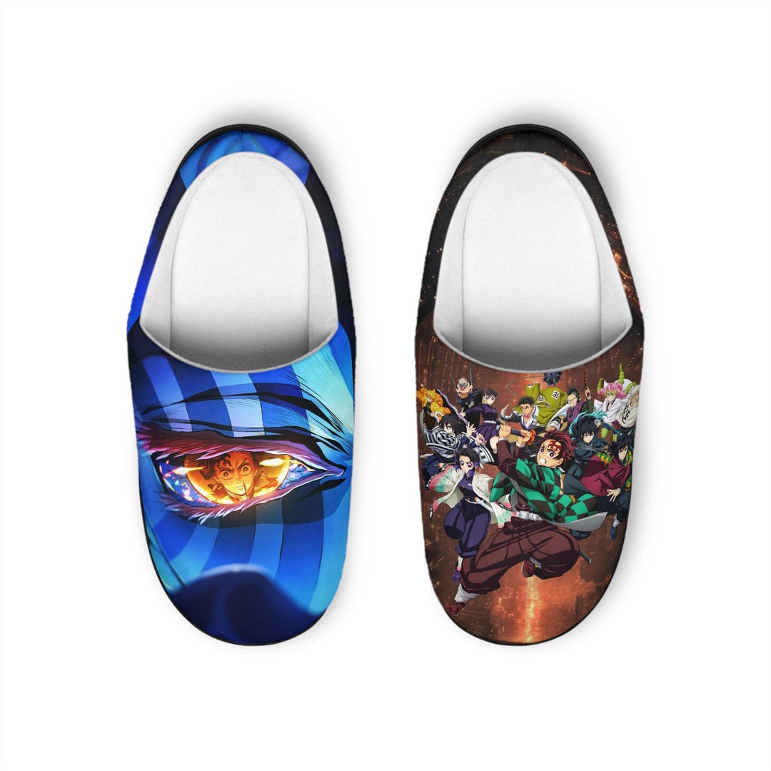 Demon Slayer Infinity Castle Slippers - Etsy