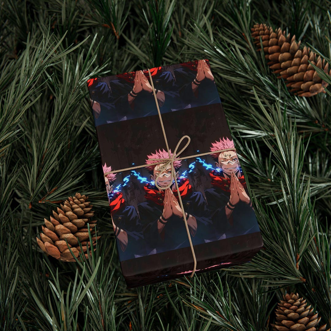 Jujutsu Kaisen Sukuna Anime Gift Wrap, 90gsm Fine Art Paper - Etsy