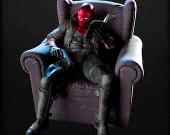 Red Hood Figure | 3D Printed Resin Model | DC Comics Collectible Statue ...