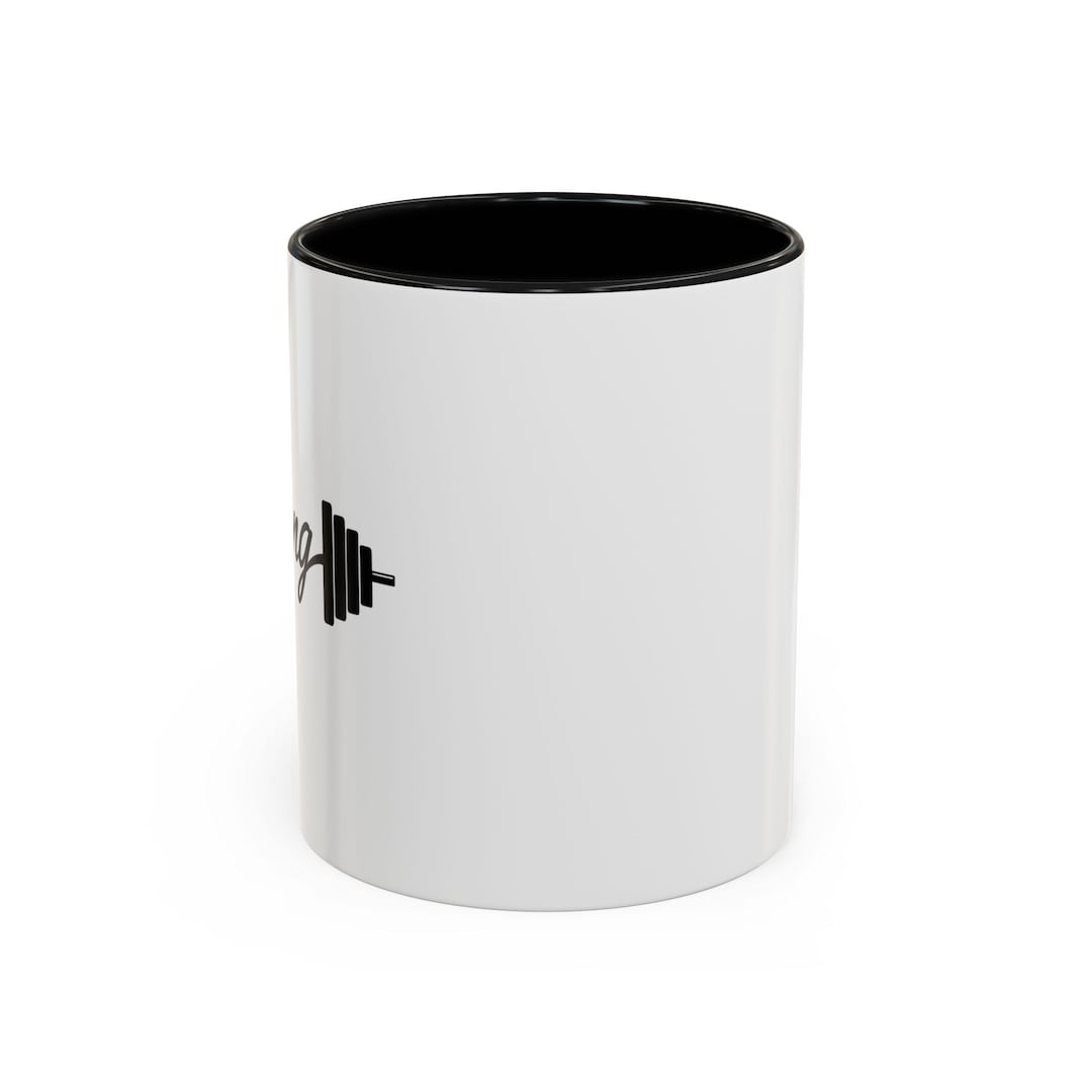 Amped Barbell Coffee Cup - Etsy