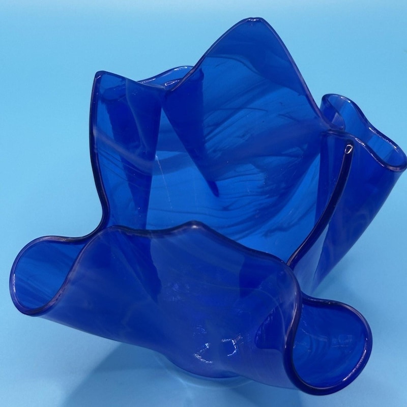 Cobalt Blue Votive Glass - Etsy