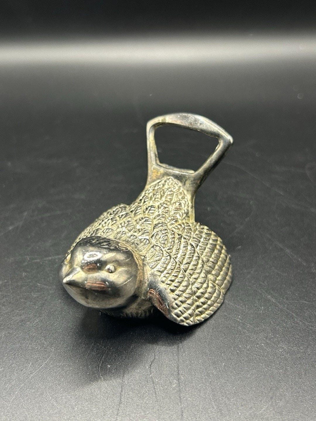Vintage Silverplated Metal Sparrow Bird Shaped Bottle Opener Figurine ...