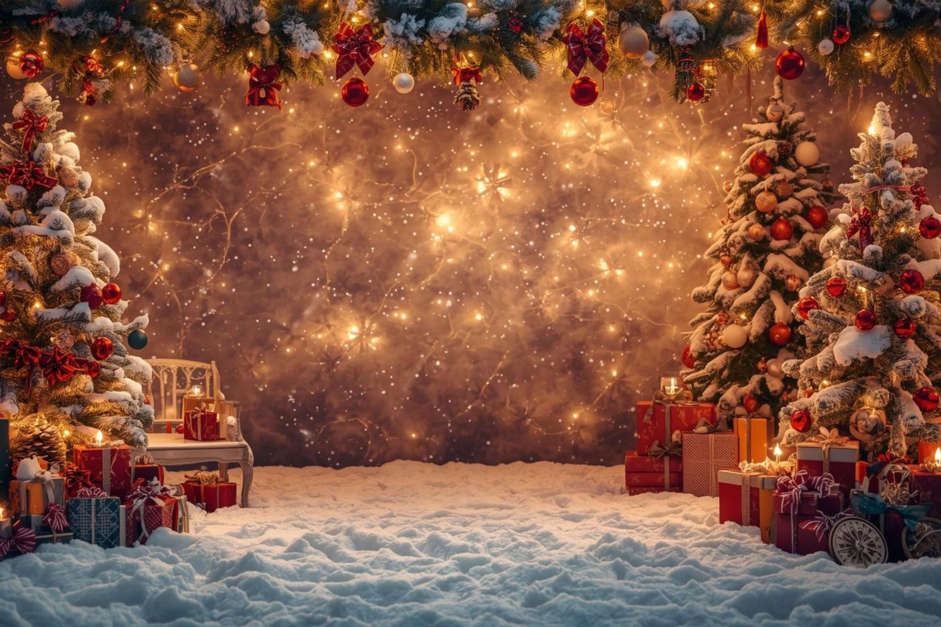 Festive Holiday Christmas Backdrops – Digital Backdrops for Creatives ...