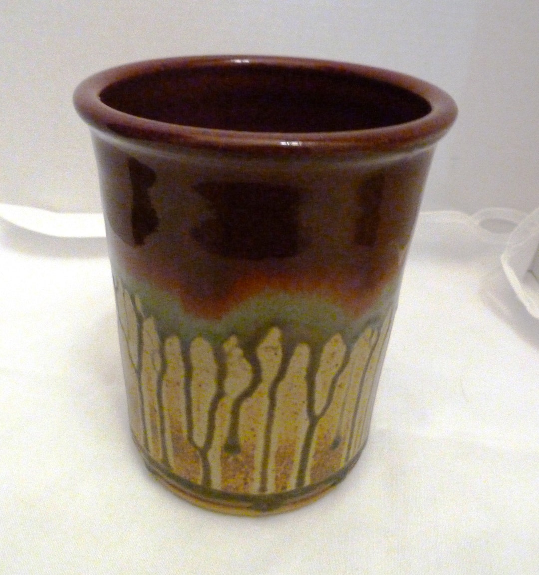 Handcrafted Art Pottery Crock by RAY POTTERY Studio: Paul & Evelyn Ray ...