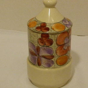 Vintage Eduardo Vega Pottery Mid Century Modern Ceramic Covered Jar ...