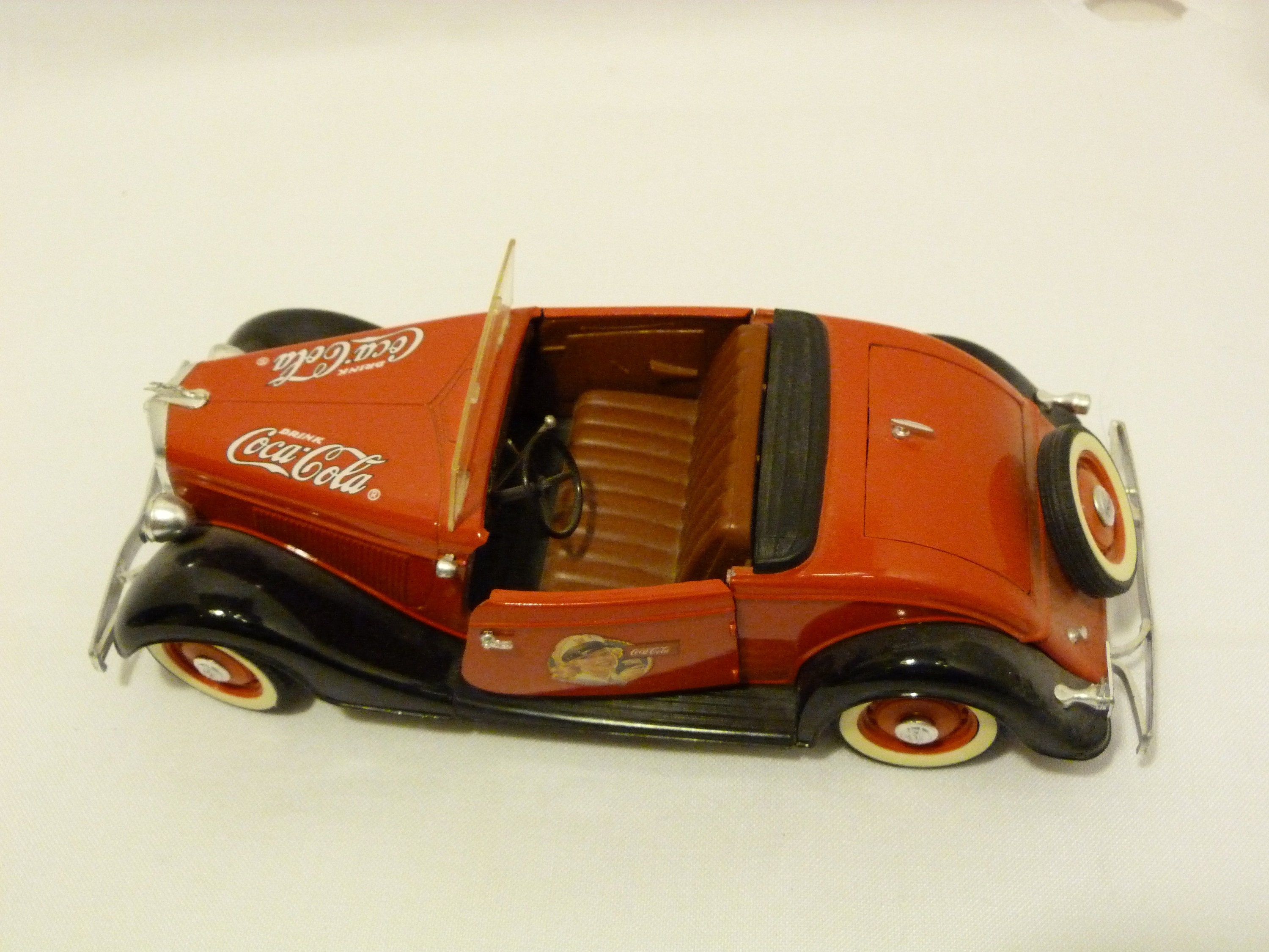 Coca Cola 1934 Ford V8 Roadster Replica Die Cast by Solido Made in ...