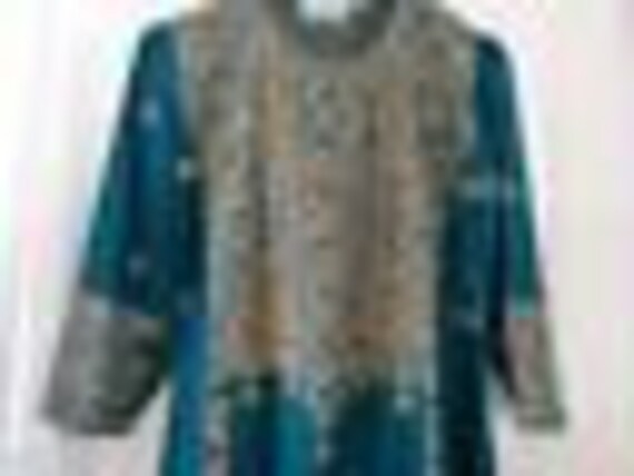 Handmade Traditional Sharmillee Indian Dress (Tunic w… - Gem