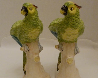 Ceramic Parrots | Etsy