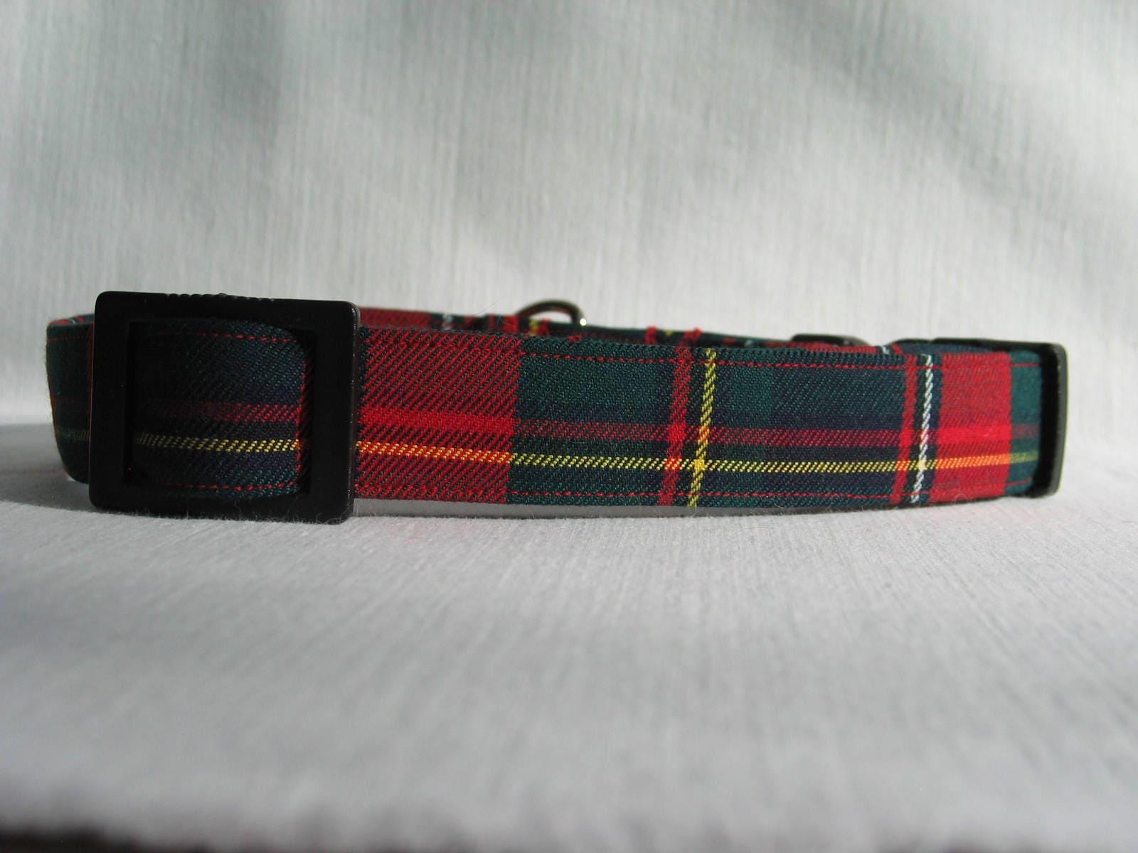 Fabric, Quebec Tartan Fabric, Navy and Red Plaid Fabric by the Yard ...