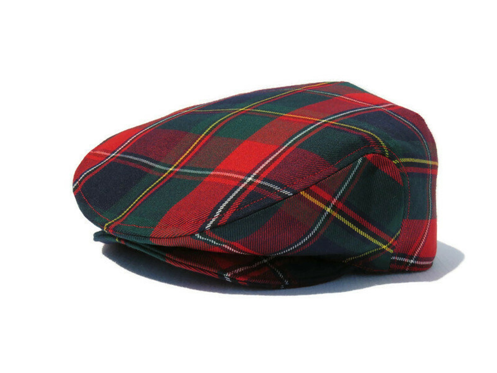 Quebec Tartan Flat Cap Plaid Du Quebec Newsboy Hat - Etsy