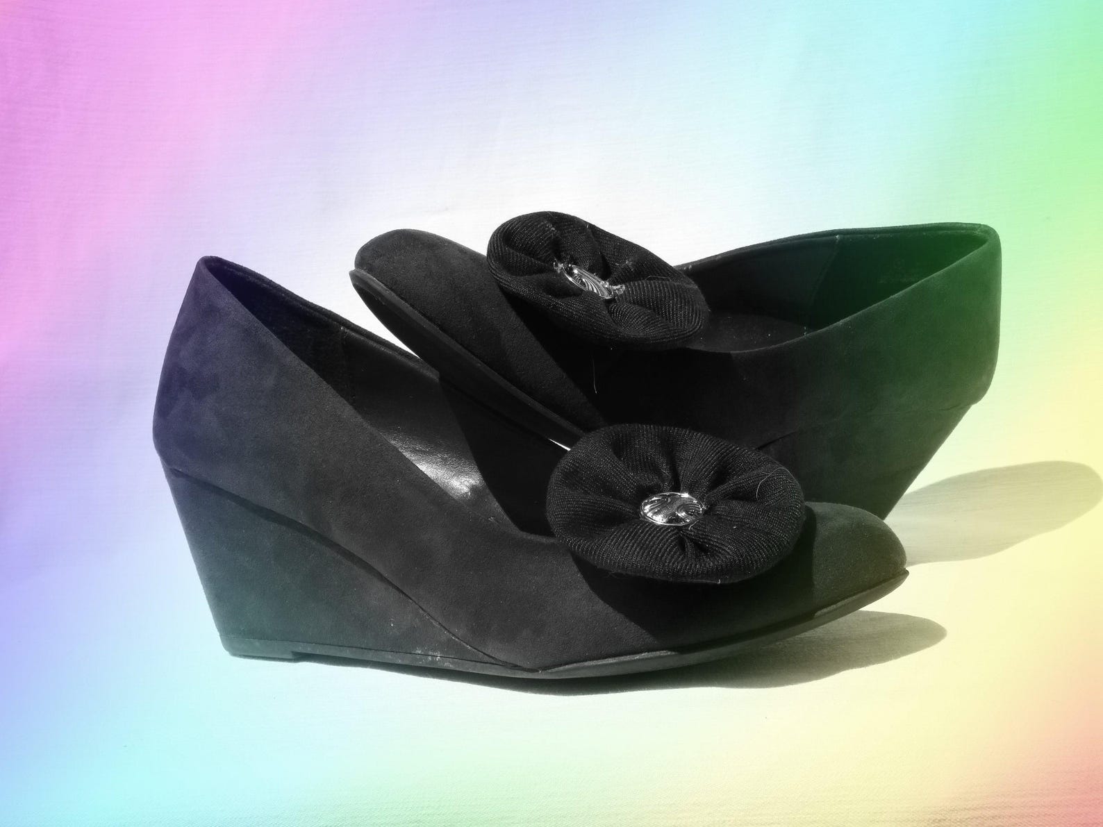 Black Watch Tartan Shoe Clip, Black Watch Shoe Flower, Military Plaid ...
