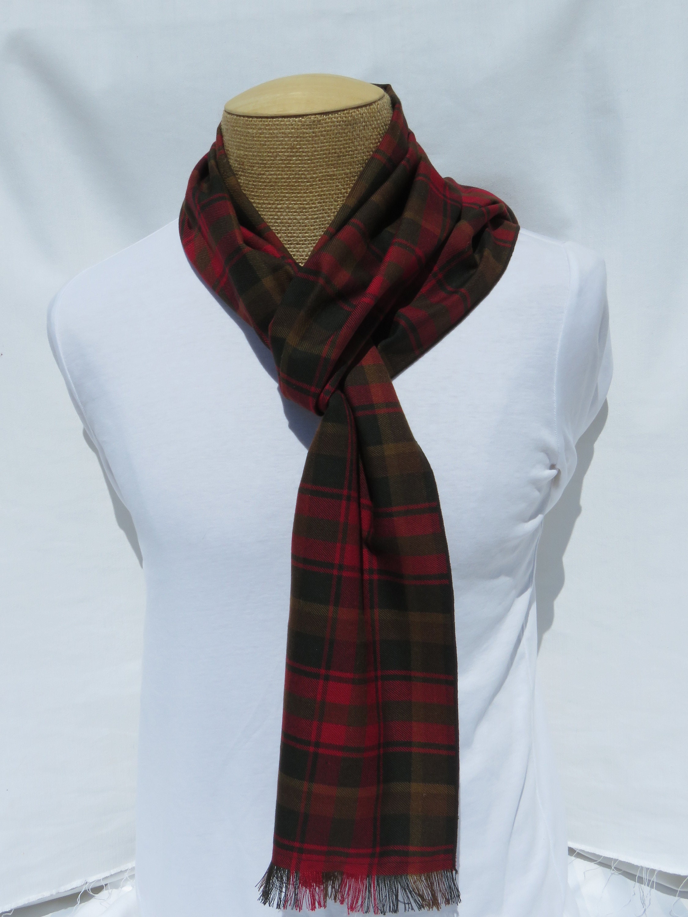 Canadian Tartan Maple Leaf Scarf A Royal Tour Scarf Gift - Etsy Canada