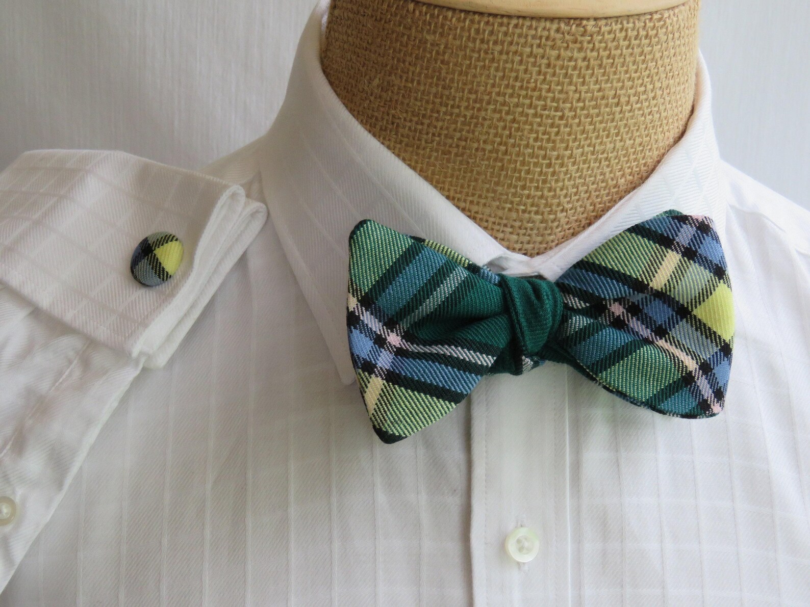 Men Bow Tie, Alberta Tartan Freestyle Bow Tie A Made in Canada Men ...