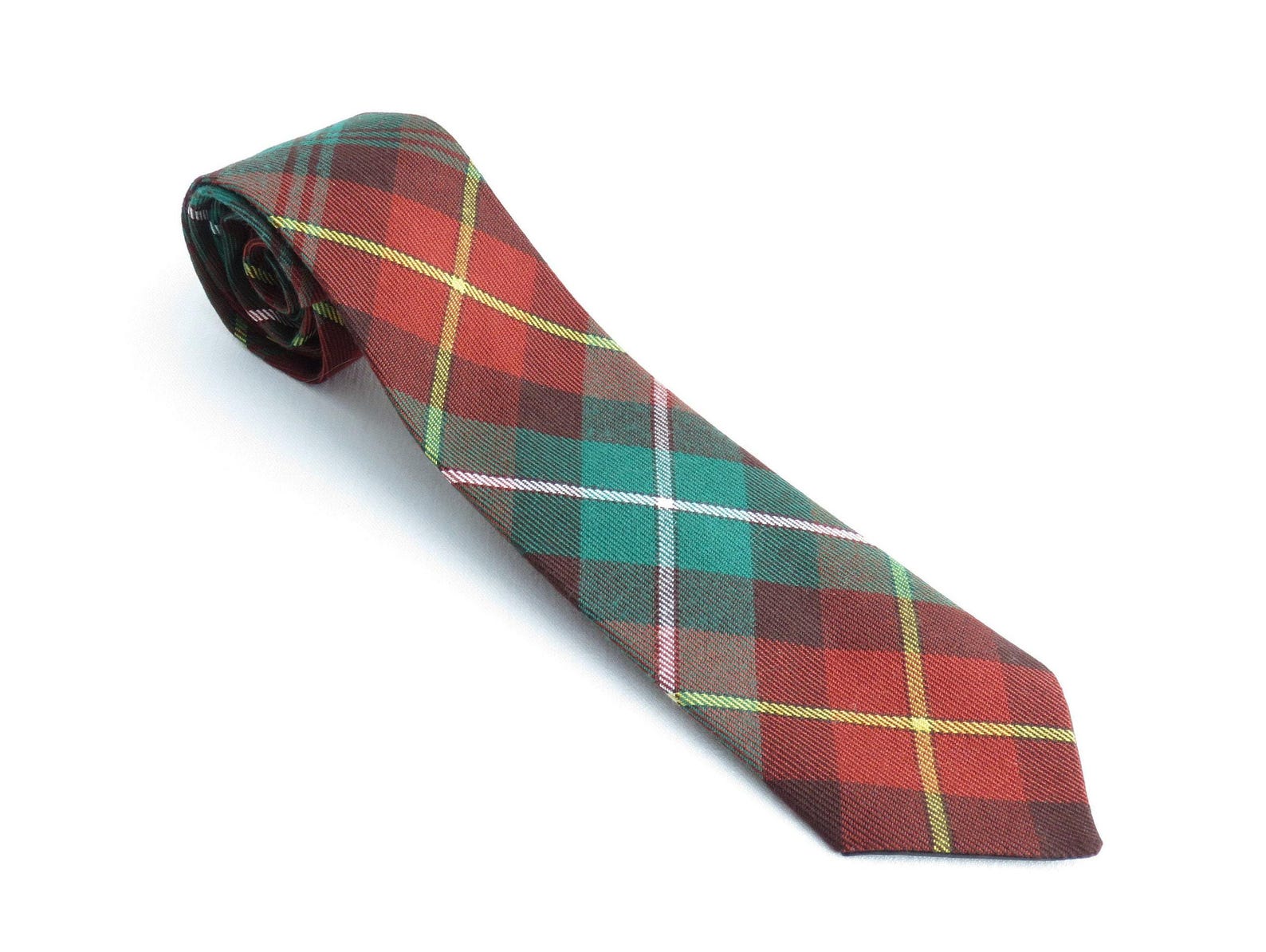 Prince Edward Island Tartan Necktie for Your Ocean Wedding Photos - Etsy