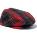 Quebec Tartan Flat Cap Plaid Du Quebec Newsboy Hat - Etsy