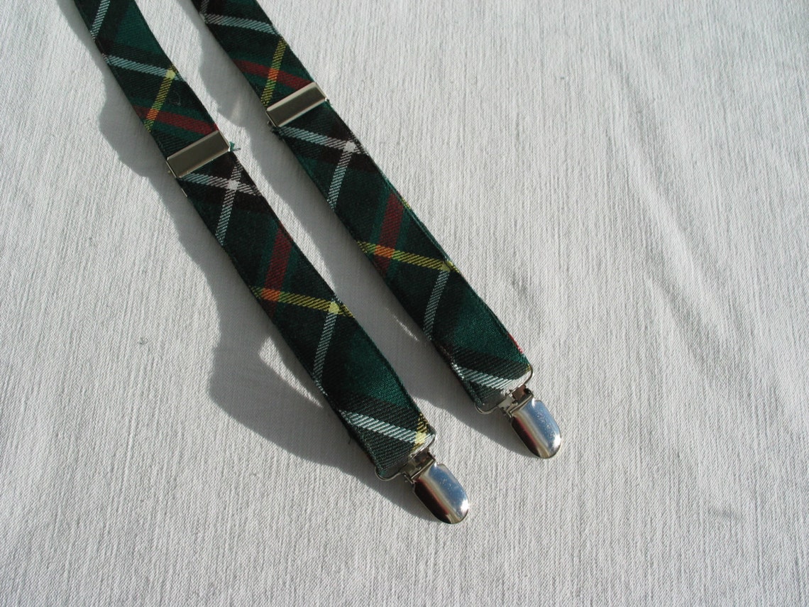 Plaid Braces Newfoundland Tartan Braces NL Tartan the Rock | Etsy