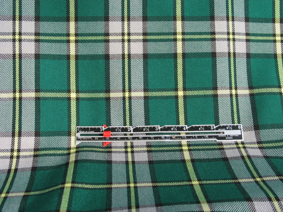 Fabric Cape Breton Tartan Fabric Canadian Plaid Material - Etsy Canada
