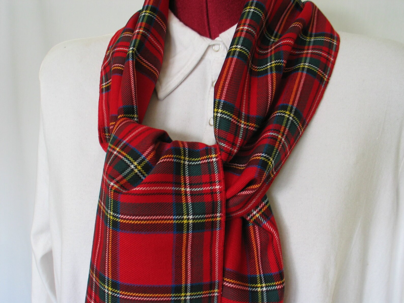 Scarf Royal Stewart Tartan Scarf Gift For Christmas or | Etsy