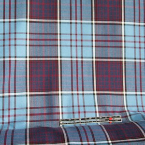 Fabric RCAF Tartan Fabric for Royal Canadian Air Force Shadow Box ...