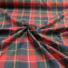 Fabric, Quebec Tartan Fabric, Navy and Red Plaid Fabric by the Yard ...