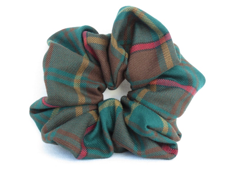 Scrunchie Ontario Tartan Wrist Scrunchie - Etsy UK