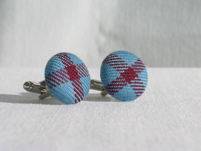 Cuff Links Royal Canadian Air Force Tartan Cuff Links Officer - Etsy