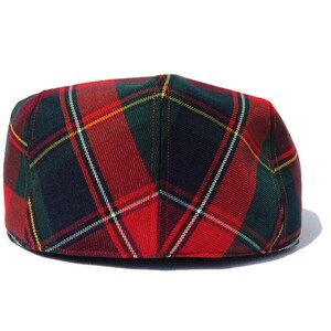 Quebec Tartan Flat Cap, Plaid Du Quebec Newsboy Hat - Etsy