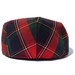 Quebec Tartan Flat Cap Plaid Du Quebec Newsboy Hat - Etsy