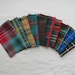 Fabric, Canadian Provincial Tartan Fabric by the Yard Set, Canadian ...
