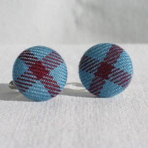 Cuff Links, Royal Canadian Air Force Tartan Cuff Links Officer Gift - Etsy