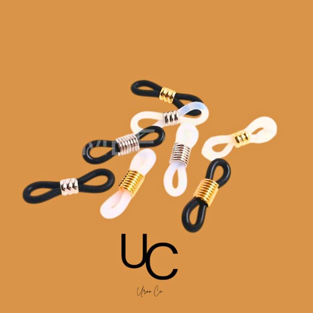 Silicone Loops Connector - Glasses Holder for Glasses Strap - Glasses ...