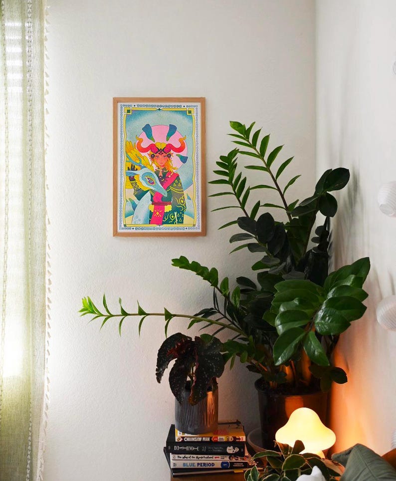 TOTK Risograph Print (11x17") - Etsy