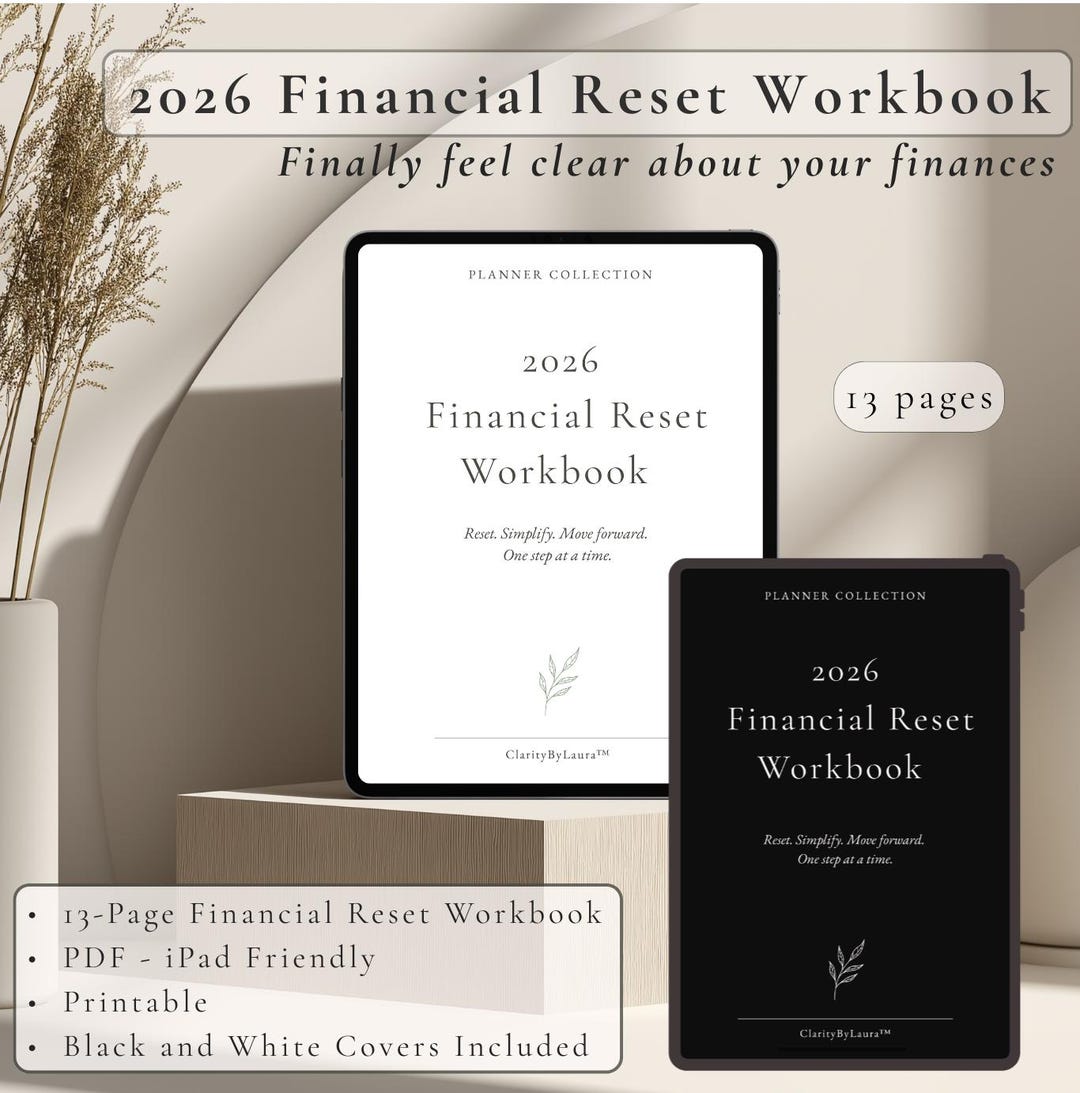 2026 Budget Planner Printable | Spending Tracker, Savings Challenge ...