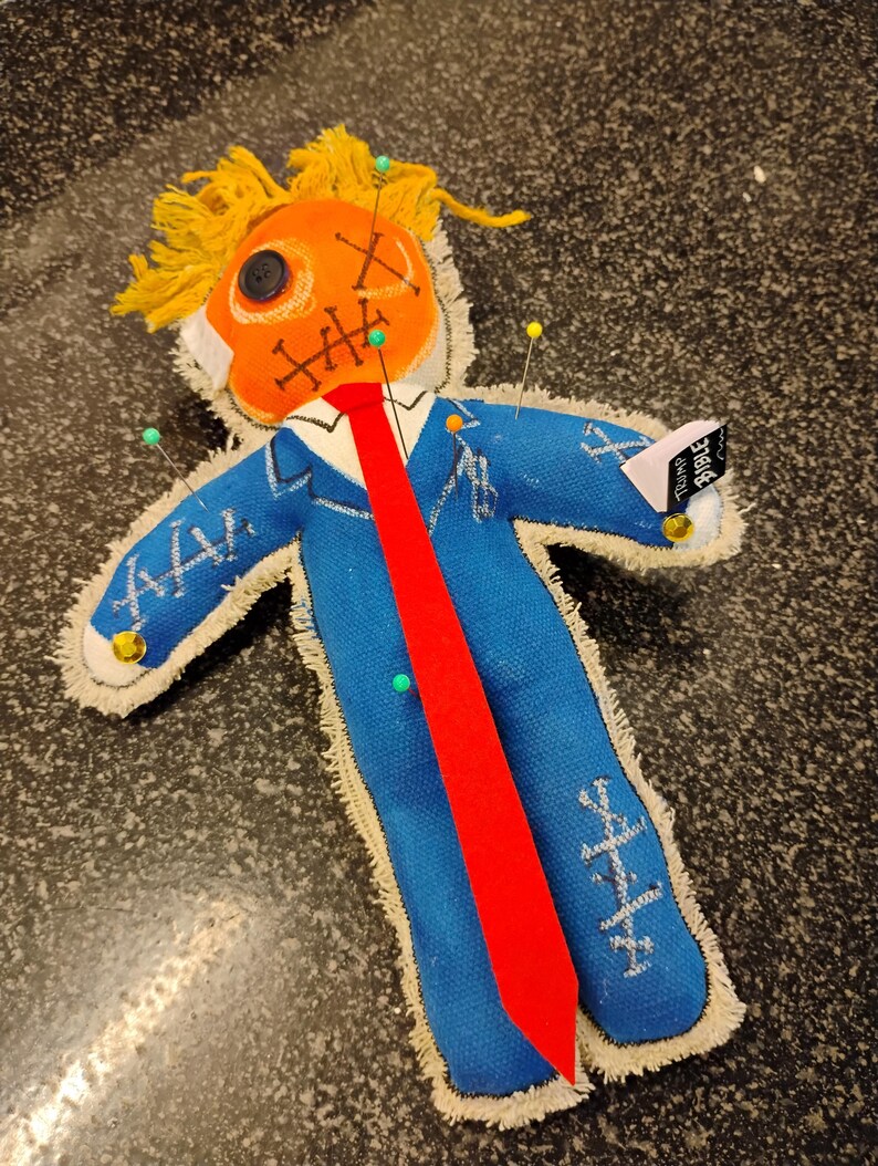 Handmade Anti Trump Voodoo Dammit Doll With Pins. Political Satire. - Etsy