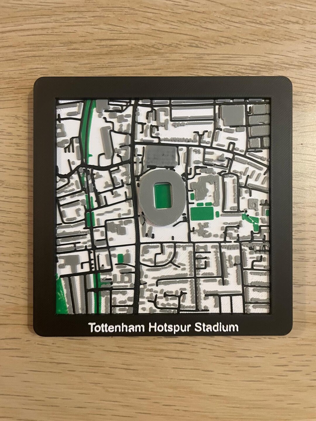 ANY TEAM 3D Printed Football Stadium Map - Etsy