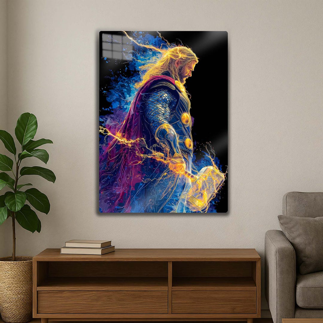 Thor Metal Wall Art: Vintage Comic Book Style (multiple Sizes) - Etsy