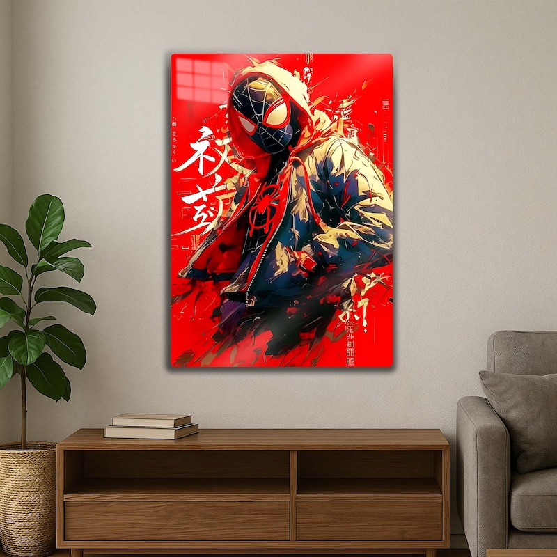 Miles Morales Graffiti - Etsy