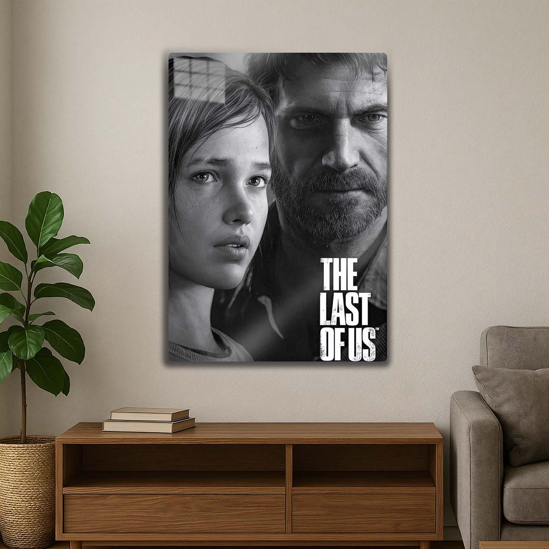 The Last of Us Part 1, Metal Wall Art, TLOU Poster, Game Decor, Gaming ...