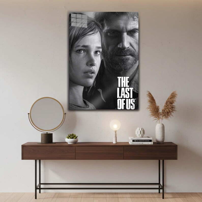 The Last of Us Part 1, Metal Wall Art, TLOU Poster, Game Decor, Gaming ...