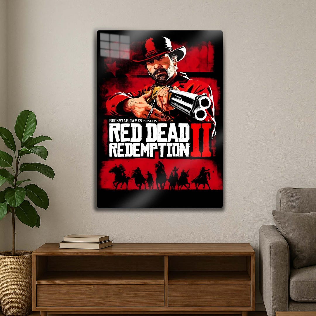 Arthur Morgan Wanted Dead or Alive Metal Sign, 5000 Dollars Reward ...