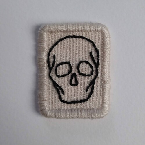 Skeleton Patch | Etsy