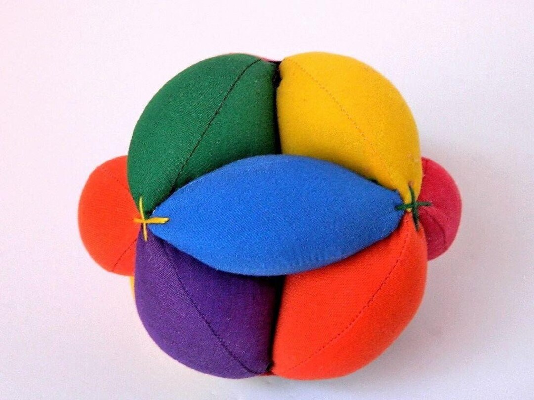 Large Size Baby Clutch Ball, Primary Colors Toy, Montessori Learning ...