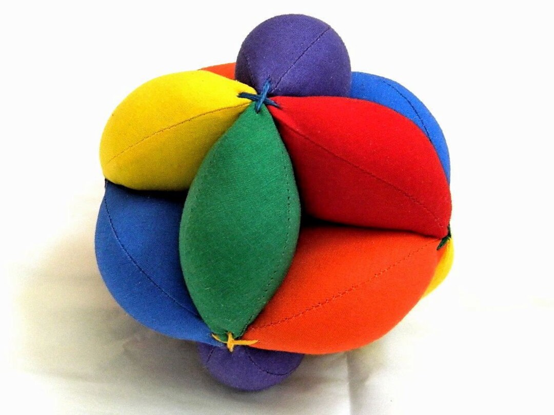 Baby Grab Ball, Montessori Preschool Learning Toy, Sensory Clutch Ball ...